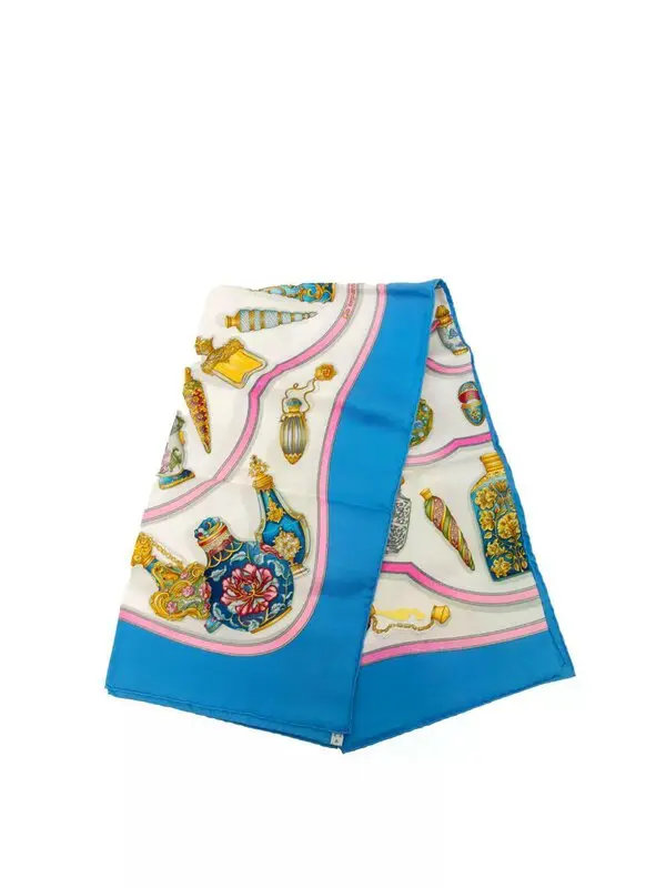 Hermès 2000-2025 Qu Importe Le Flacon Silk Scarf 90 Scarves