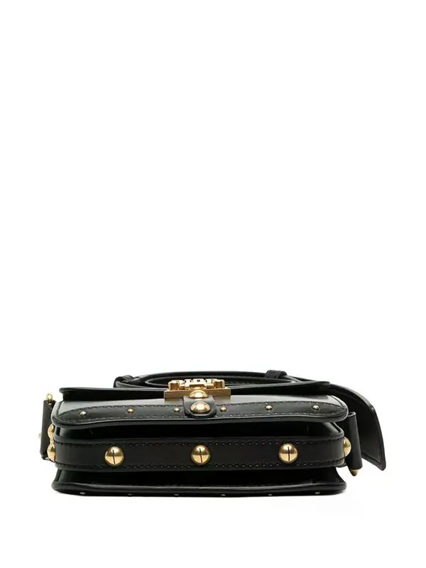 Dior Leather Dioraddict Square Flap Crossbody Bag