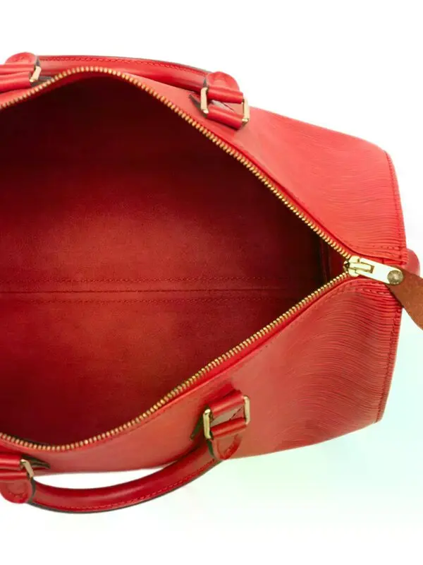 LOUIS VUITTON Epi Speedy 35 Boston Bag