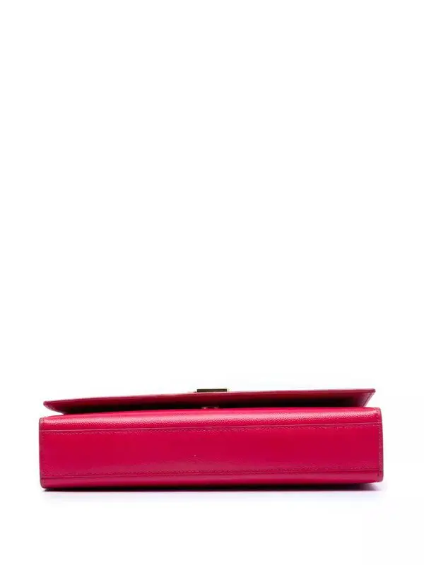 Saint Laurent Medium Grain De Poudre Monogram Kate Crossbody Bag