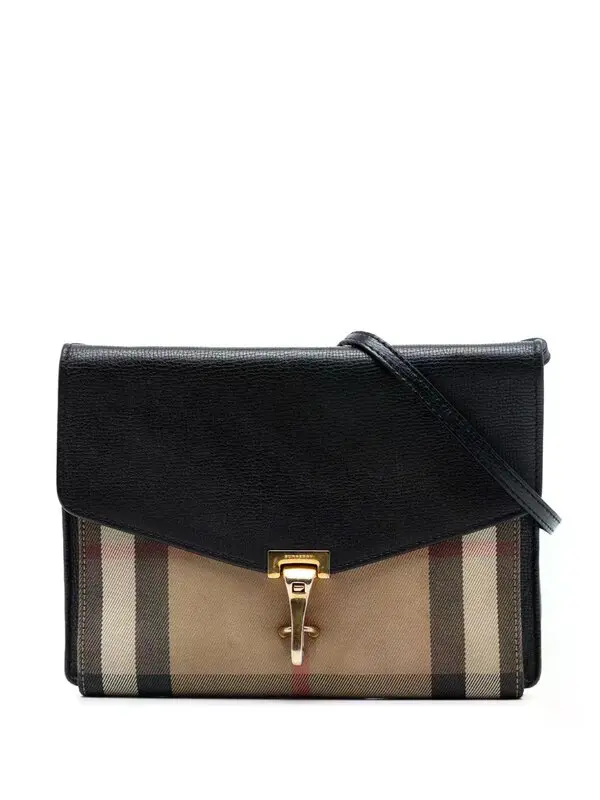 Burberry Derby Macken Crossbody Bag - Black