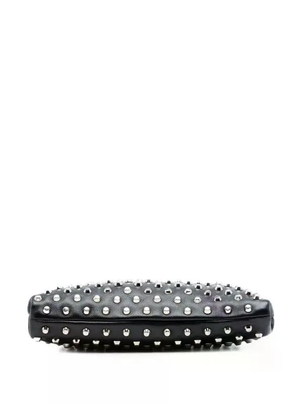 Prada Studded Leather Clutch Bag