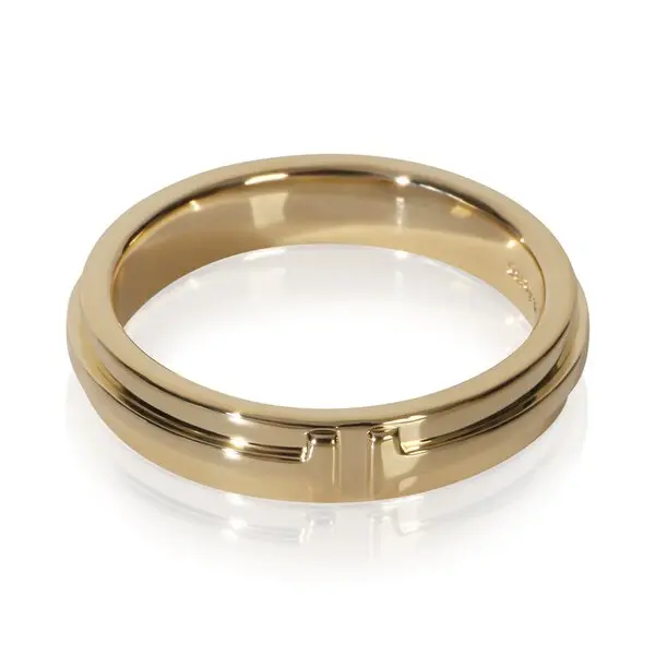 Tiffany & Co. Yellow Gold T Narrow Ring - Yellow_gold