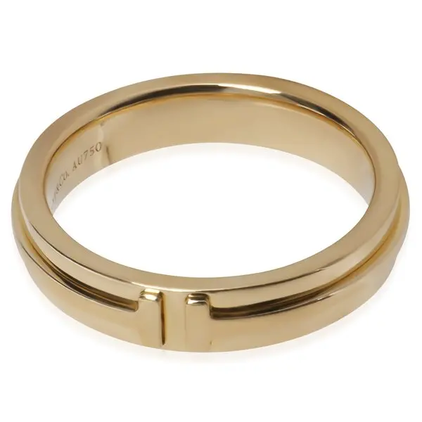 Tiffany & Co. Yellow Gold T Narrow Ring - Yellow_gold