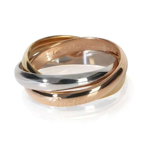 Cartier 18k Tri-tone Gold Trinity Ring - 3_tone_gold