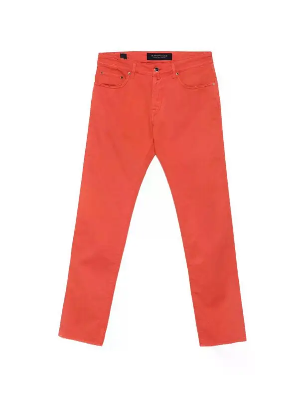 HANDPICKED Ravello Logo-patch Jeans
