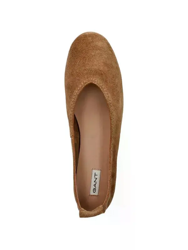 Gant Suede Almond-toe Ballet Flats