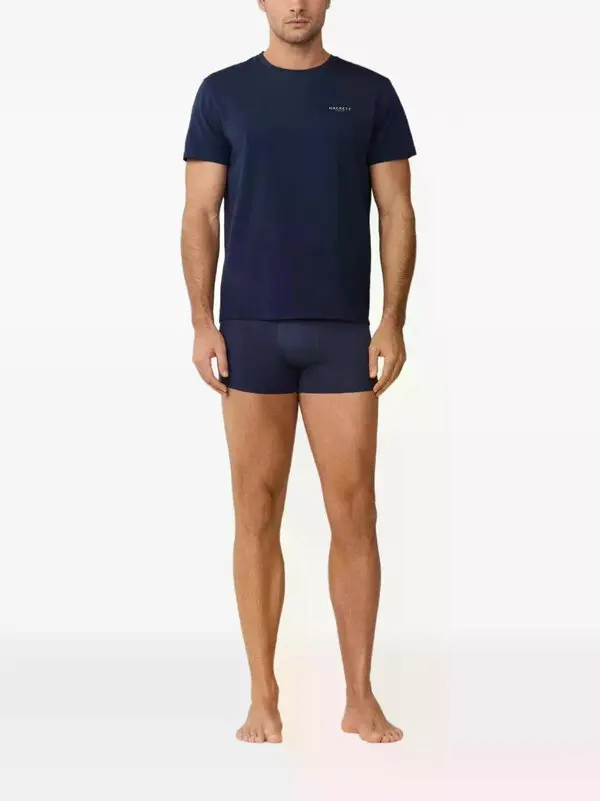 HACKETT LONDON Logo-print Jersey T-shirt
