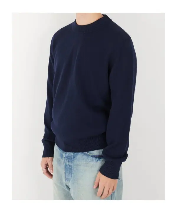 SUNFLOWER Crew Neck Wool Knit Sweater