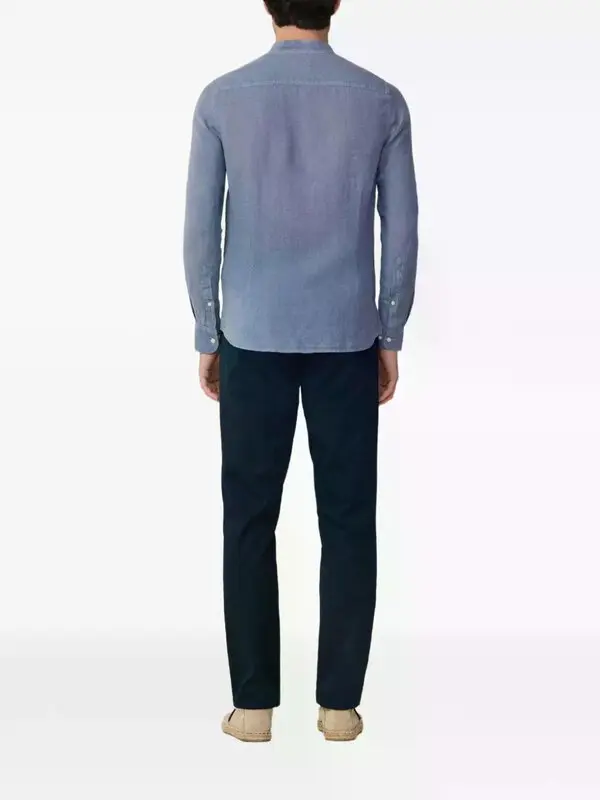 HACKETT LONDON Porter Garment-dyed Linen Shirt