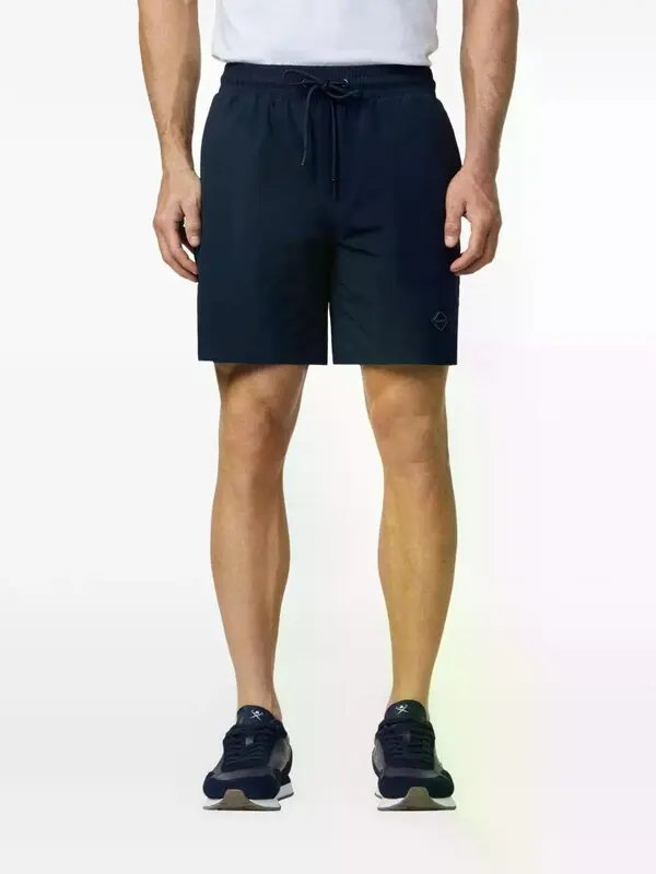 HACKETT LONDON Logo-patch Drawstring Shorts