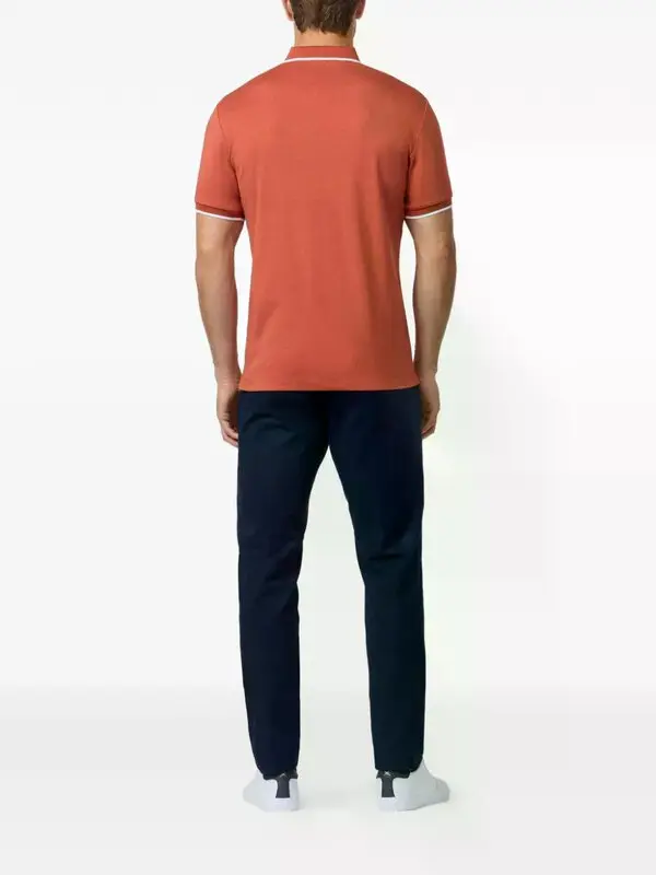 HACKETT LONDON Logo-print Short-sleeve Polo Shirt