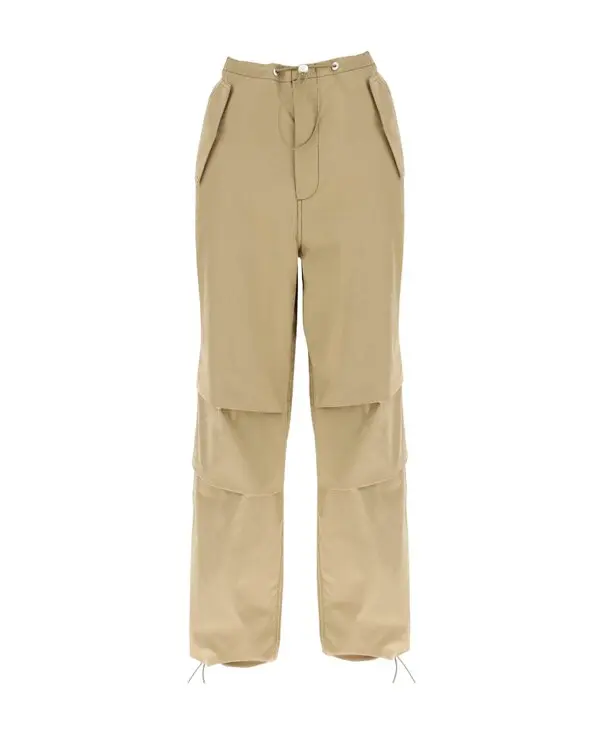DION LEE Toggle Parachute Pants - Nude