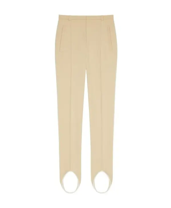 Givenchy Stirrup Pants In Twill - Nude
