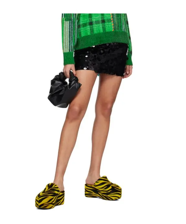 SIMONMILLER Sequined Mini Skirt