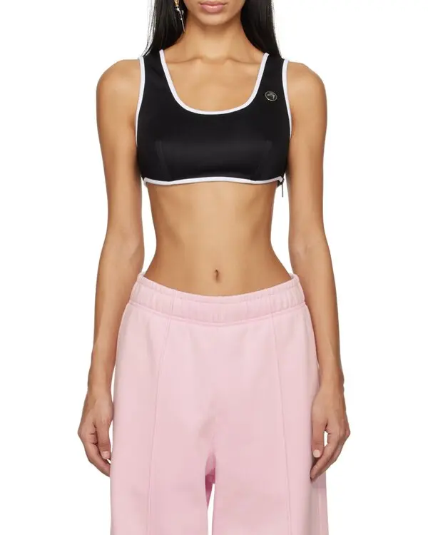 AMBUSH Lace-up Cropped Top
