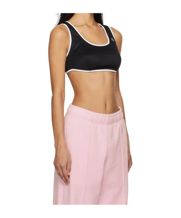 AMBUSH Lace-up Cropped Top