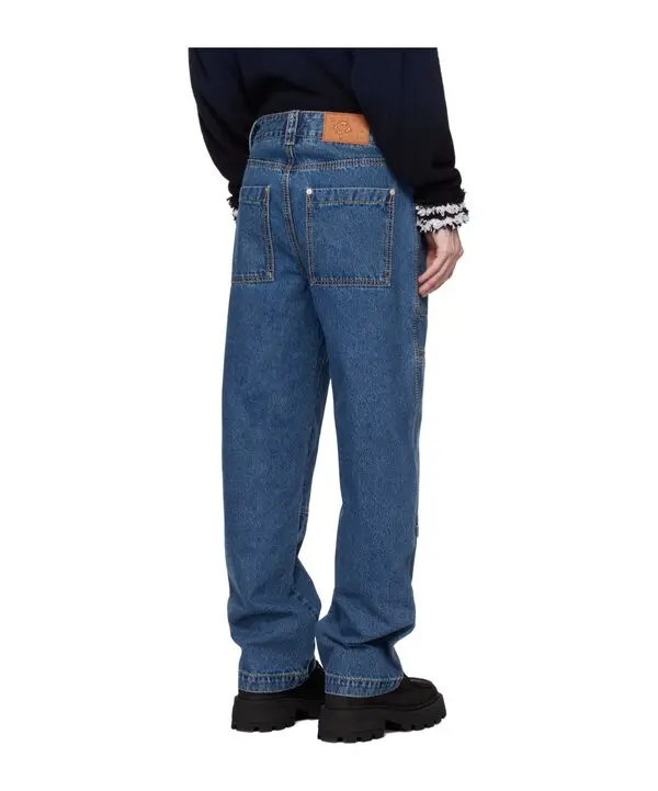 Eytys Straight-leg Paneled Jeans