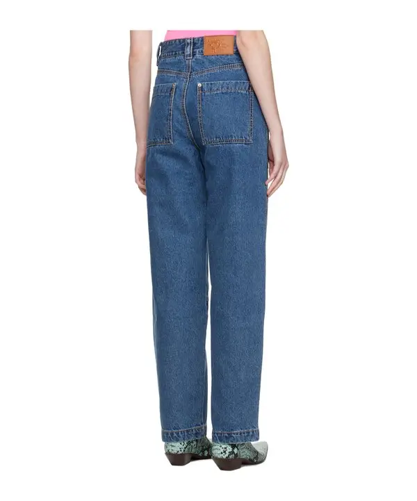 Eytys Straight-leg Paneled Jeans