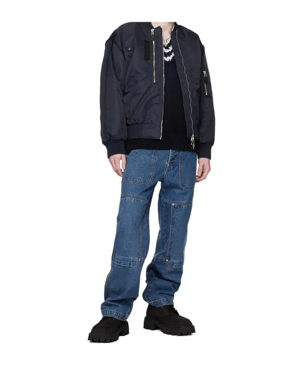Eytys Straight-leg Paneled Jeans