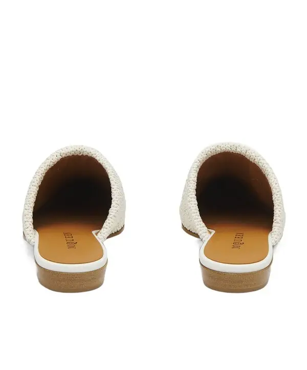 Alexander McQueen Woven Mules