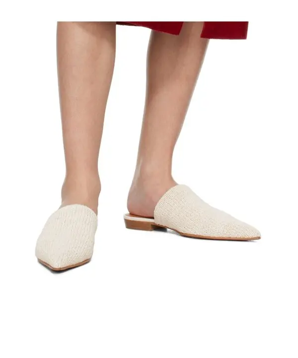 Alexander McQueen Woven Mules