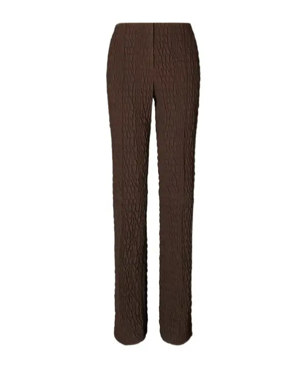 Tory Burch Slim Wool And Silk Pants
