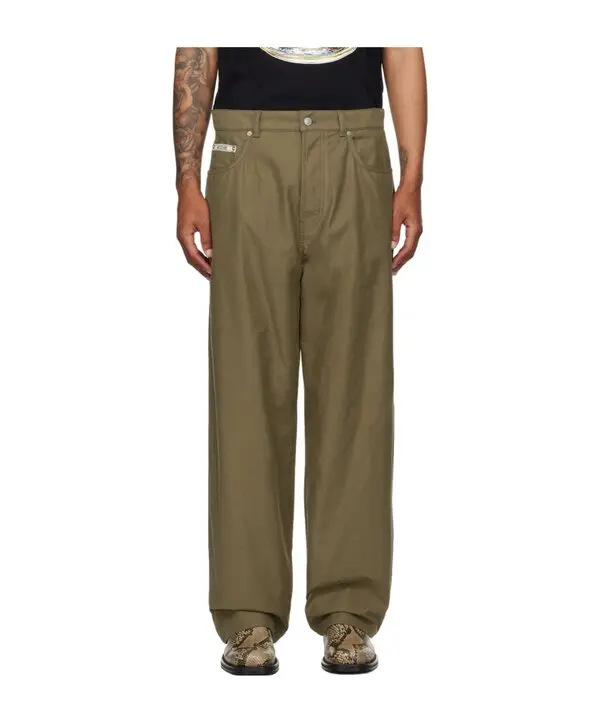 Moschino Belt Loops Tailored Slacks