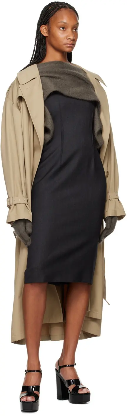 Moschino Double-breasted Windbreaker