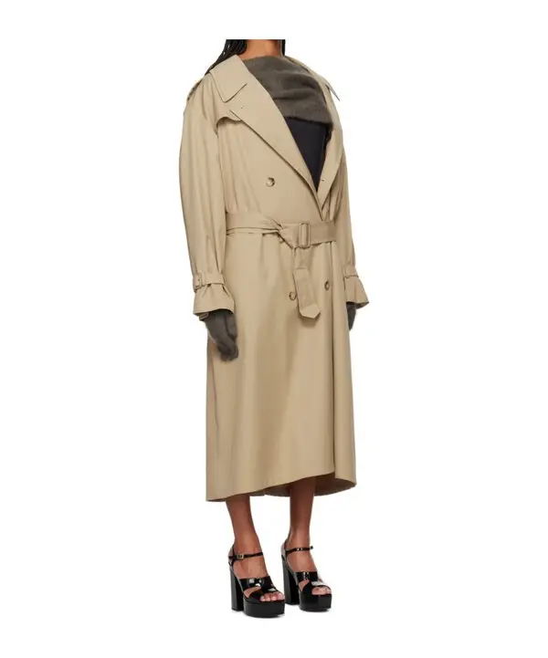 Moschino Double-breasted Windbreaker