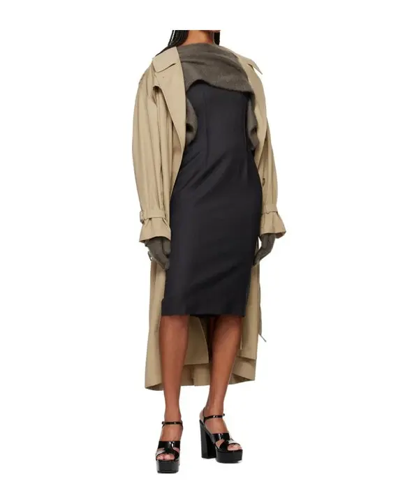 Moschino Double-breasted Windbreaker
