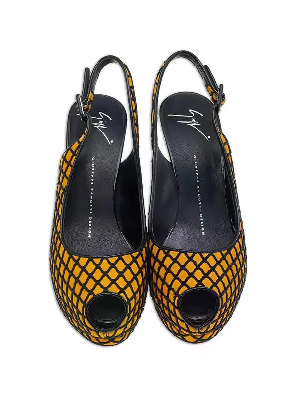 GIUSEPPE ZANOTTI Platform Peep-toe Sandals