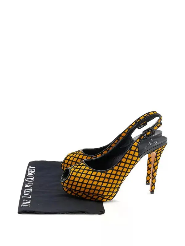 GIUSEPPE ZANOTTI Platform Peep-toe Sandals