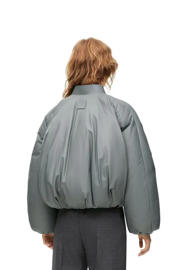 Loewe Padded Bomber Jacket In Nappa Lambskin