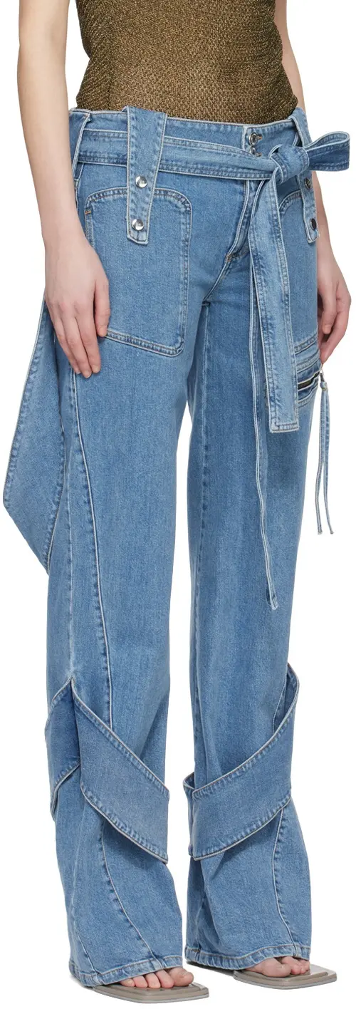 Blumarine Pocket Jeans