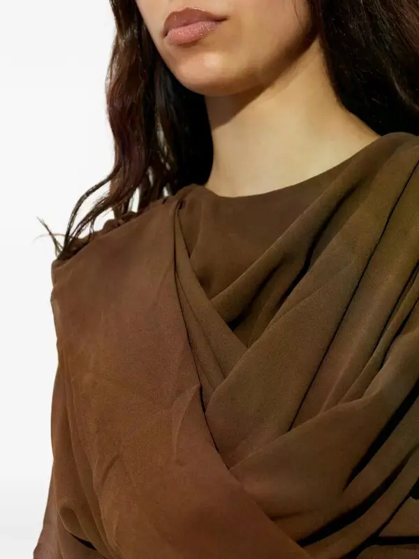 GESTUZ Draped Sleeveless Top
