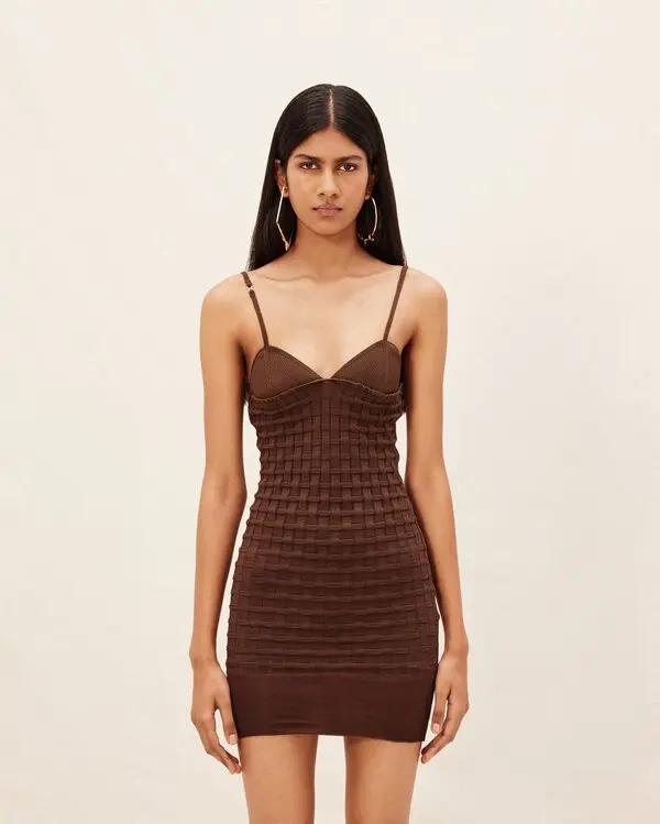 Jacquemus La Robe Maille" Knit Mini Dress
