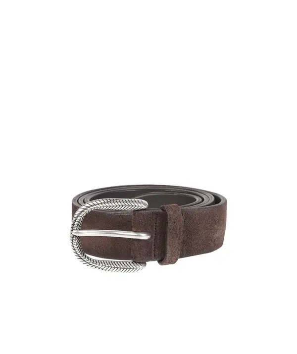 ORTIGNI Textured Buckle Belt - Multicolor