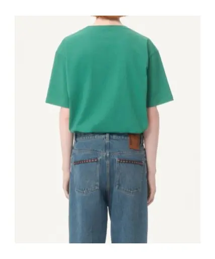 Valentino Garavani Cotton T-shirt With Chez Print