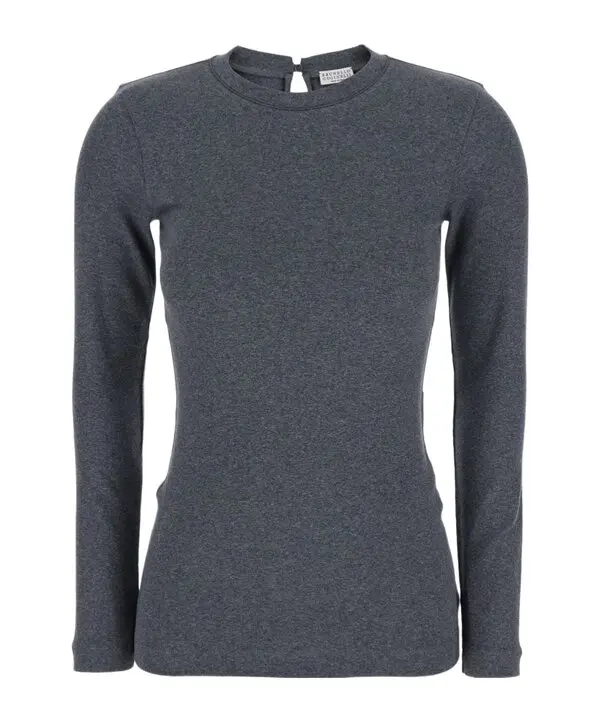 Brunello Cucinelli Embellished Knitted Jumper