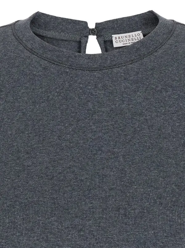 Brunello Cucinelli Embellished Knitted Jumper