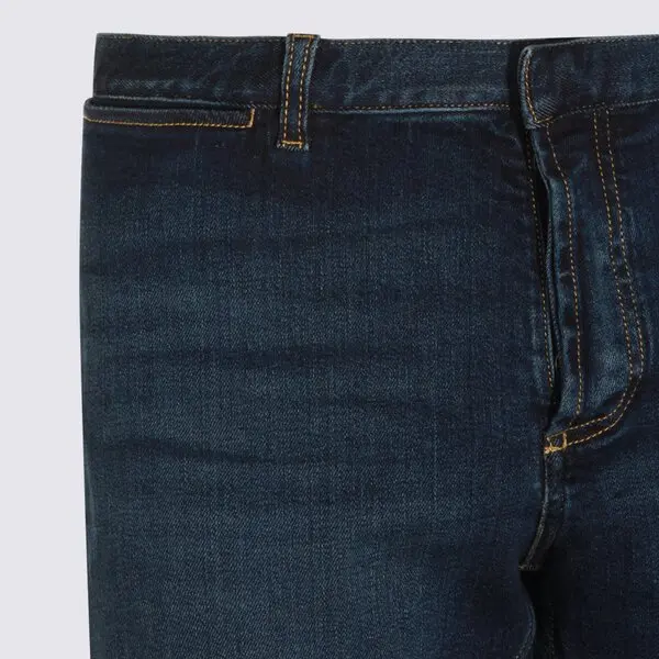 Gucci Flared Stretch Jeans - Blue