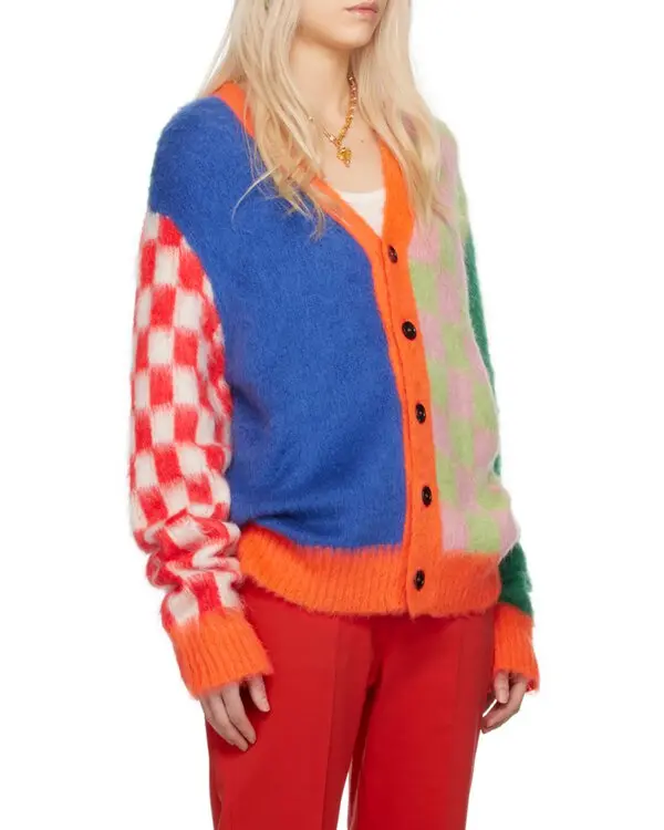 Marni Y-neck Long-sleeved Sweater
