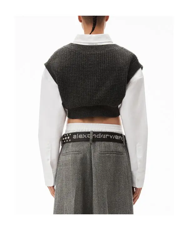 Alexander Wang Layered Knitted Vest