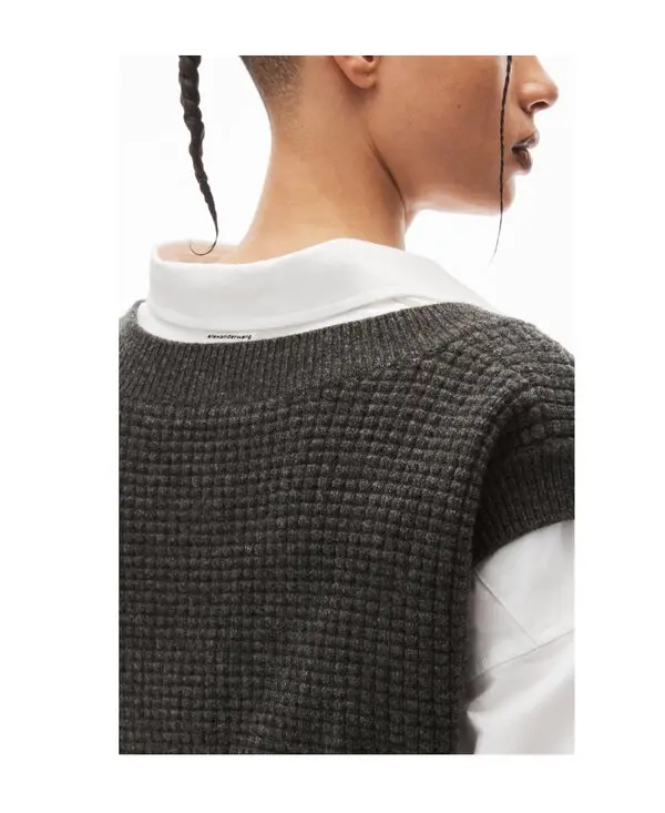 Alexander Wang Layered Knitted Vest