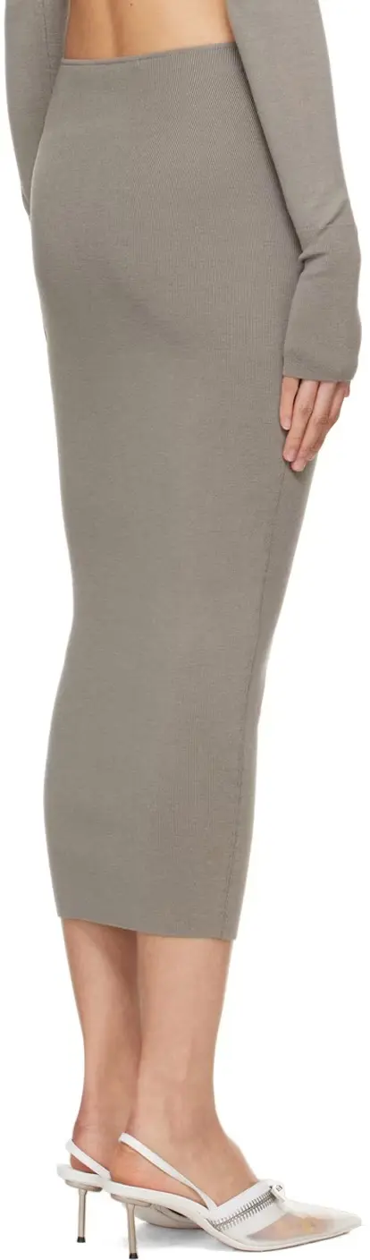 DION LEE Mobius Loop Midi Skirt