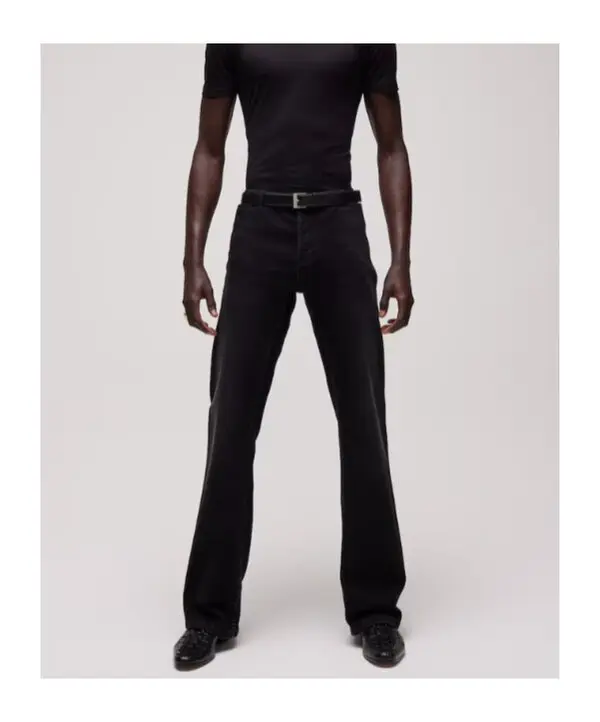 Gucci Leather Belt With Squared Buckle