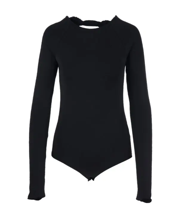 JIL SANDER Open-back Long-sleeved Bodysuit