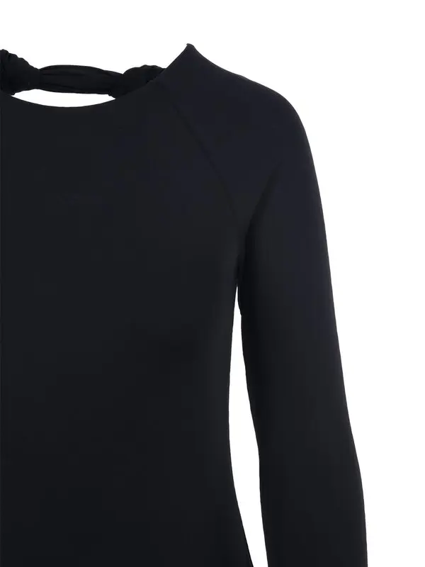JIL SANDER Open-back Long-sleeved Bodysuit