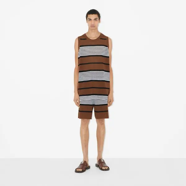 Burberry Striped Knee-length Shorts
